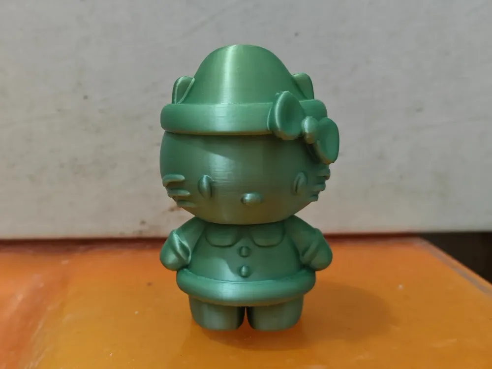 Rotating Hello Kitty Gravity-Defying Spin Non-Intersecting Spiral Cat ...