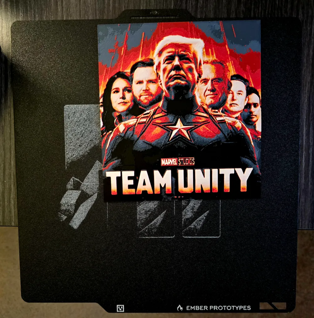 Team Unity Marvel Styled Trump RFK by xxDUFFYxx - MakerWorld