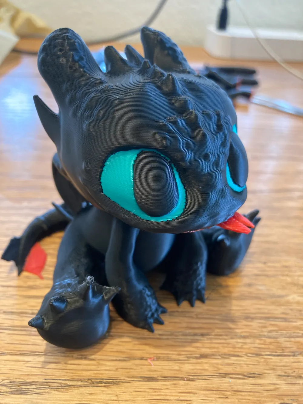 Toothless Cute Figurine by Hockey3405 - MakerWorld