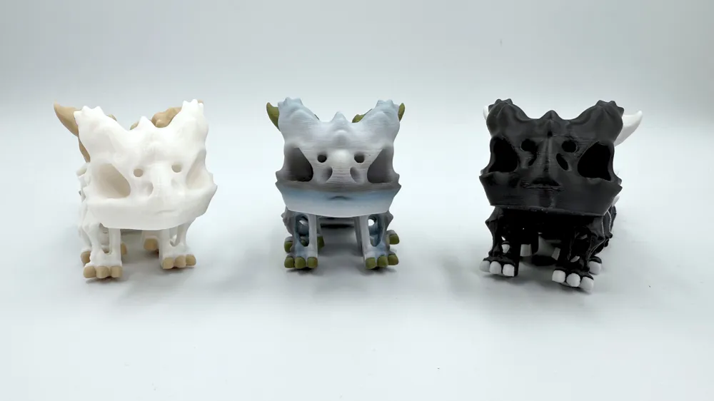 Kotsumaru - Skeleton Dragon Lizard by ColorCloud3D MakerWorld: Download ...