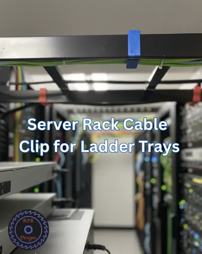 Network Rack Cable Tray Cable Holder - Free 3D Print Model - MakerWorld