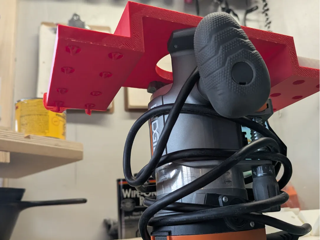 Router Sled for Ridgid R2901/R2911-SBR20 Lin Rails - Free 3D Print ...