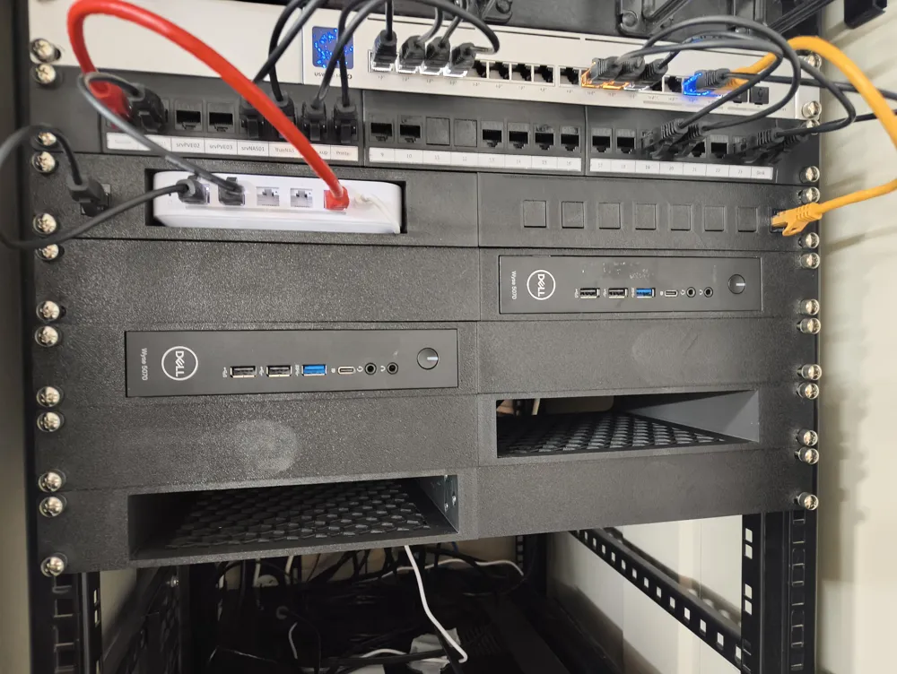 Dell Wyse 5070 19-inch Modular Rack Mount - Free 3D Print Model ...