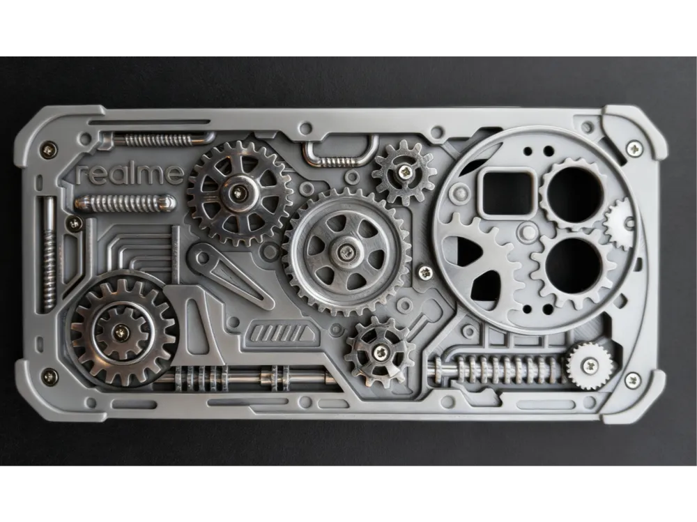 GT8-Mechanical Style Phone Case - Free 3D Print Model - MakerWorld