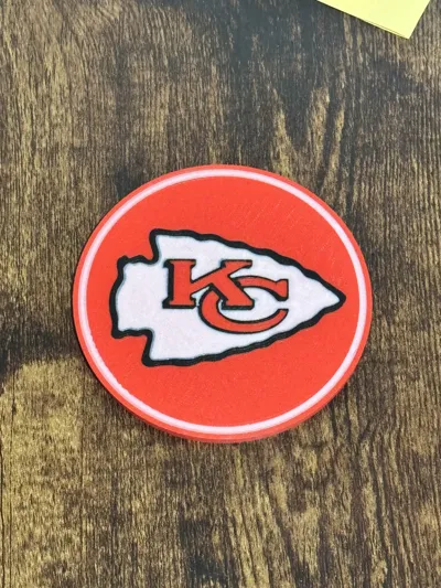 Kansas City Chiefs Coaster by Mattrut17 MakerWorld: Download Free 3D Models
