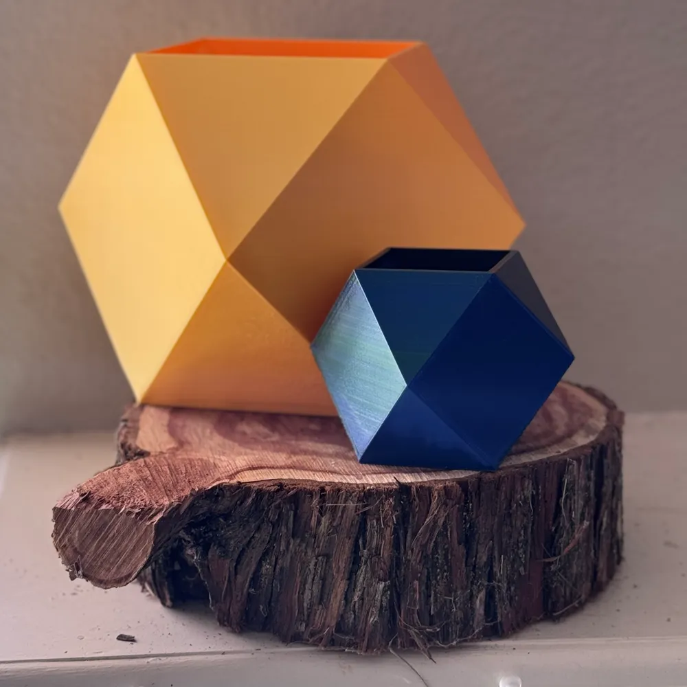 Tetradecahedron Geometric Planters by Joshuaisodd MakerWorld: Download ...