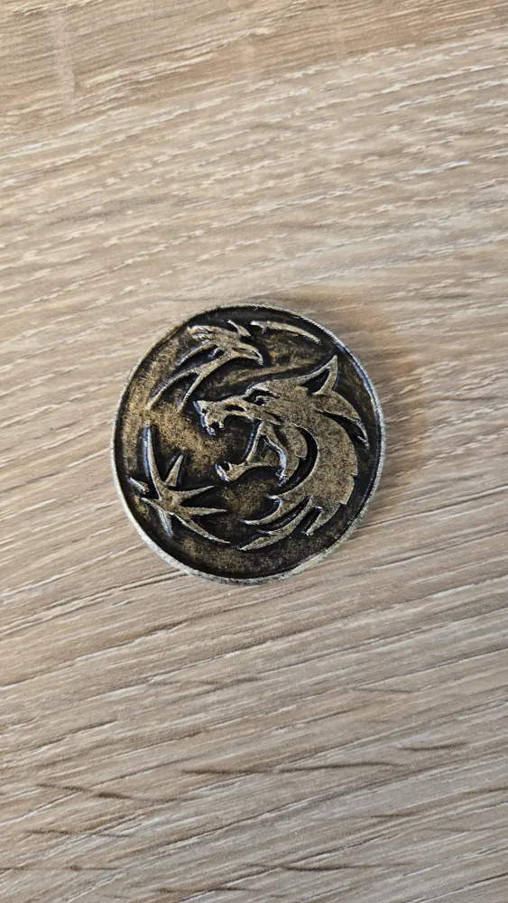 The Witcher Cosplay Coins – Double-Sided Design by BarnesKMB MakerWorld ...