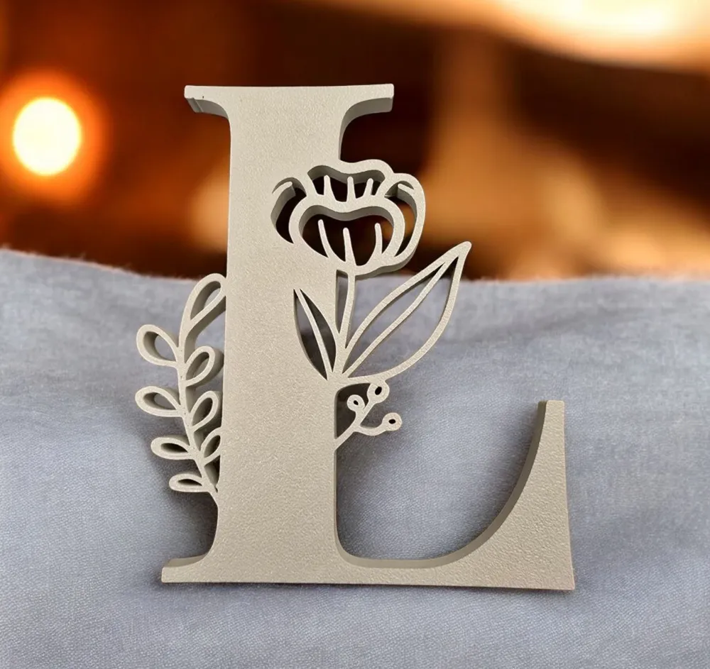 Letter L Decoration by Slyke MakerWorld: Download Free 3D Models