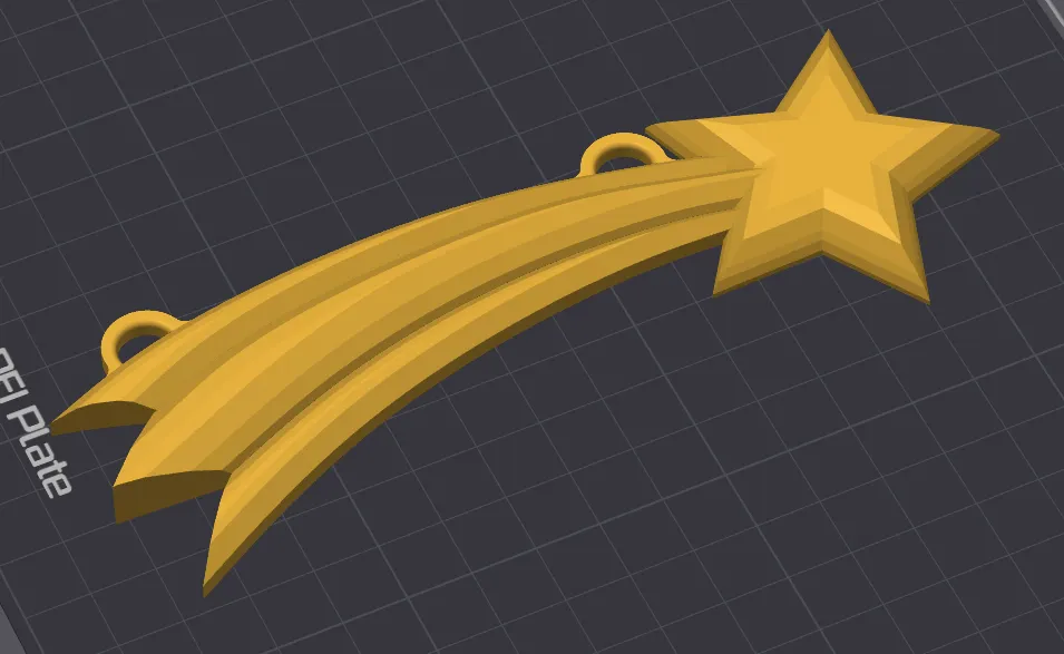 3D christmas comet by RadStey3D MakerWorld: Download Free 3D Models