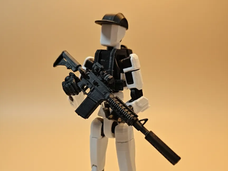 Dummy 13 high-quality AR15 rifle by ELANTRA MakerWorld: Download Free ...