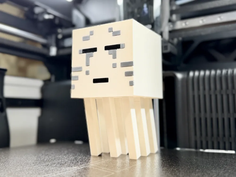 Minecraft Ghast by Z3D Design MakerWorld: Download Free 3D Models