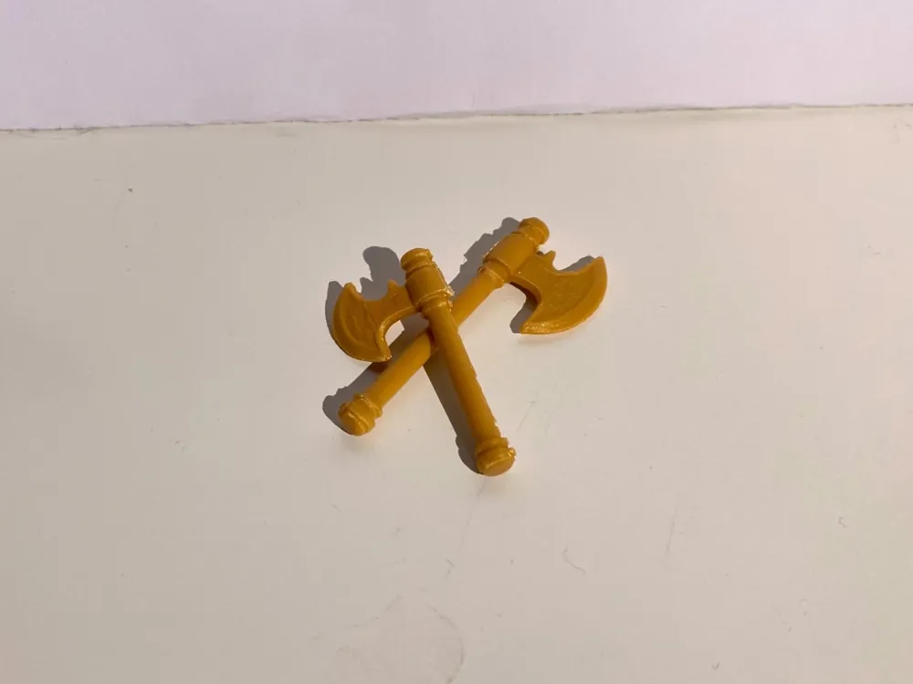 Small Axe - compatible with building blocks - Free 3D Print Model ...