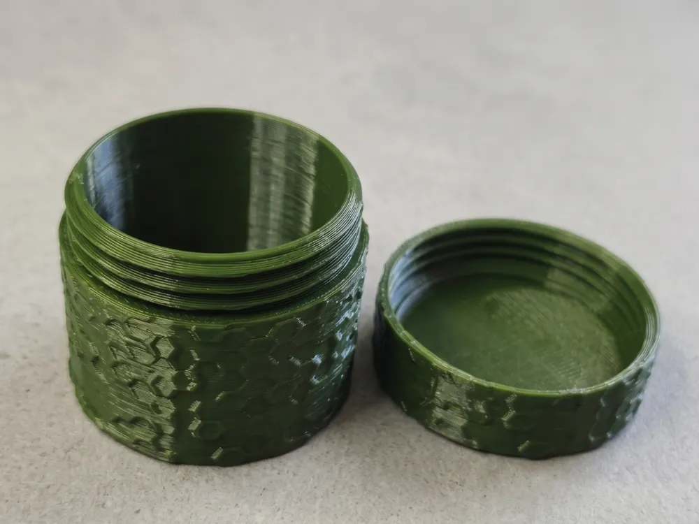Container with a screw cap - Free 3D Print Model - MakerWorld