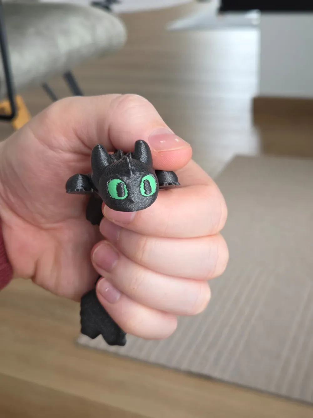 Cute articulated toothless dragon - Free 3D Print Model - MakerWorld