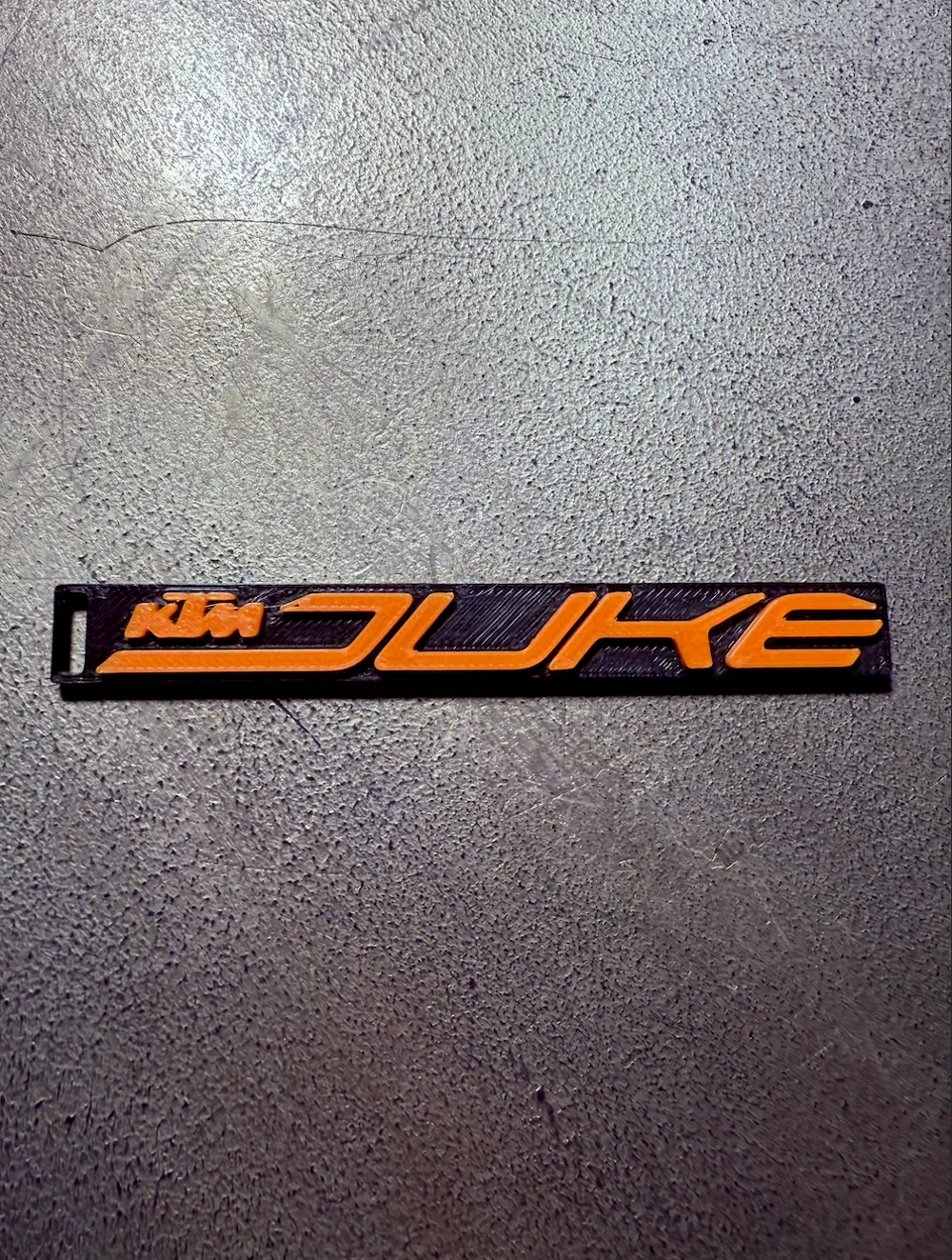 KTM DUKE KEYCHAIN - Free 3D Print Model - MakerWorld