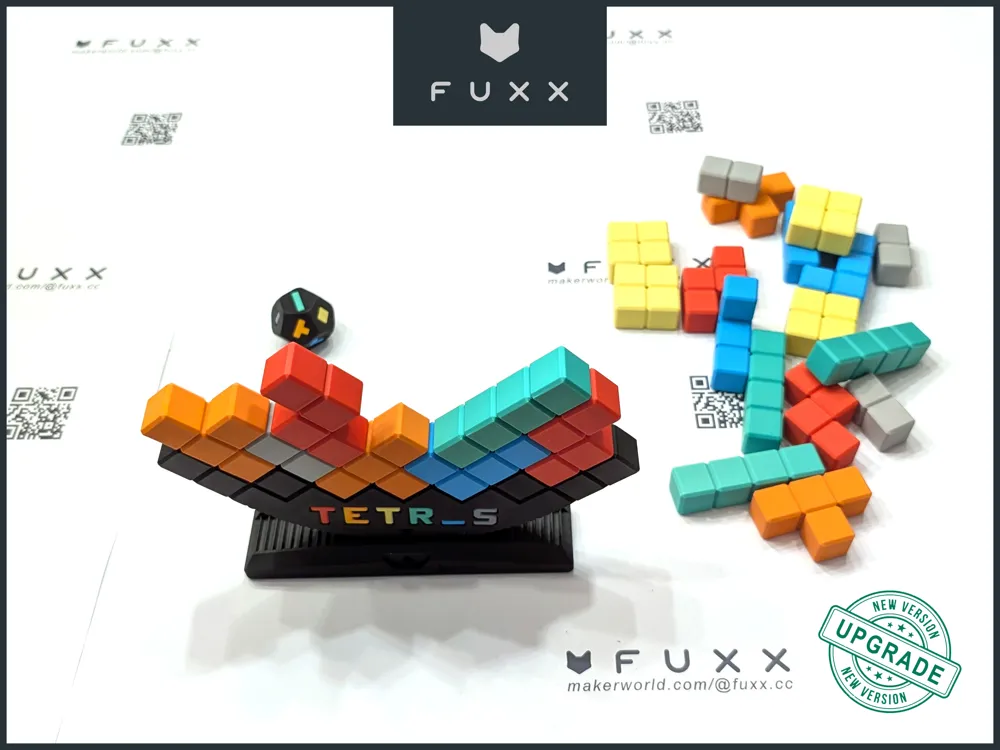 TETR_S - just another balance tetris game? NO! - Free 3D Print Model ...