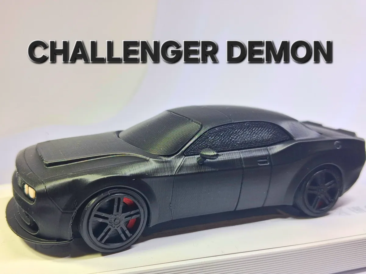 CHALLENGER DEMON SCALE MODEL KIT - Free 3D Print Model - MakerWorld