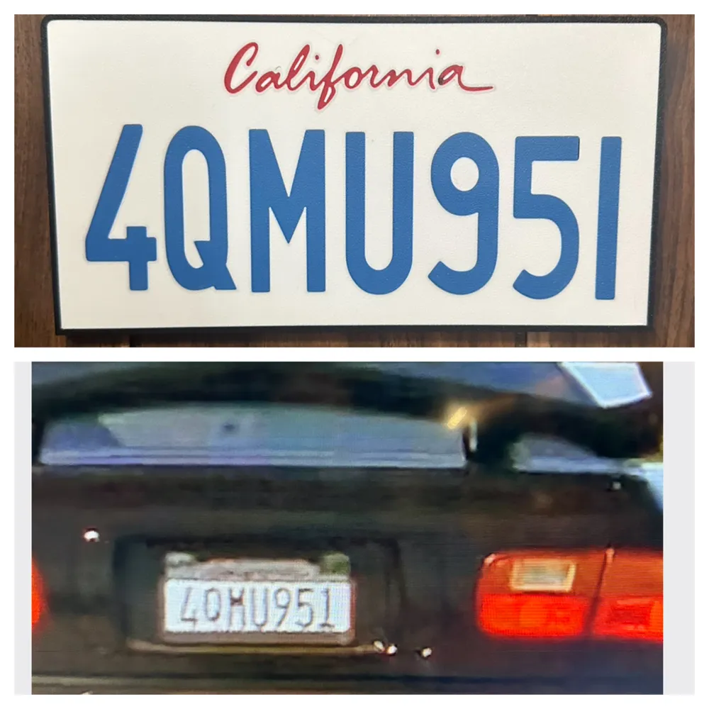 fast and the furious heist civic license plate lightbox by ...