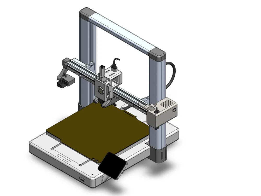 Bambulab A1 CAD step model - Free 3D Print Model - MakerWorld