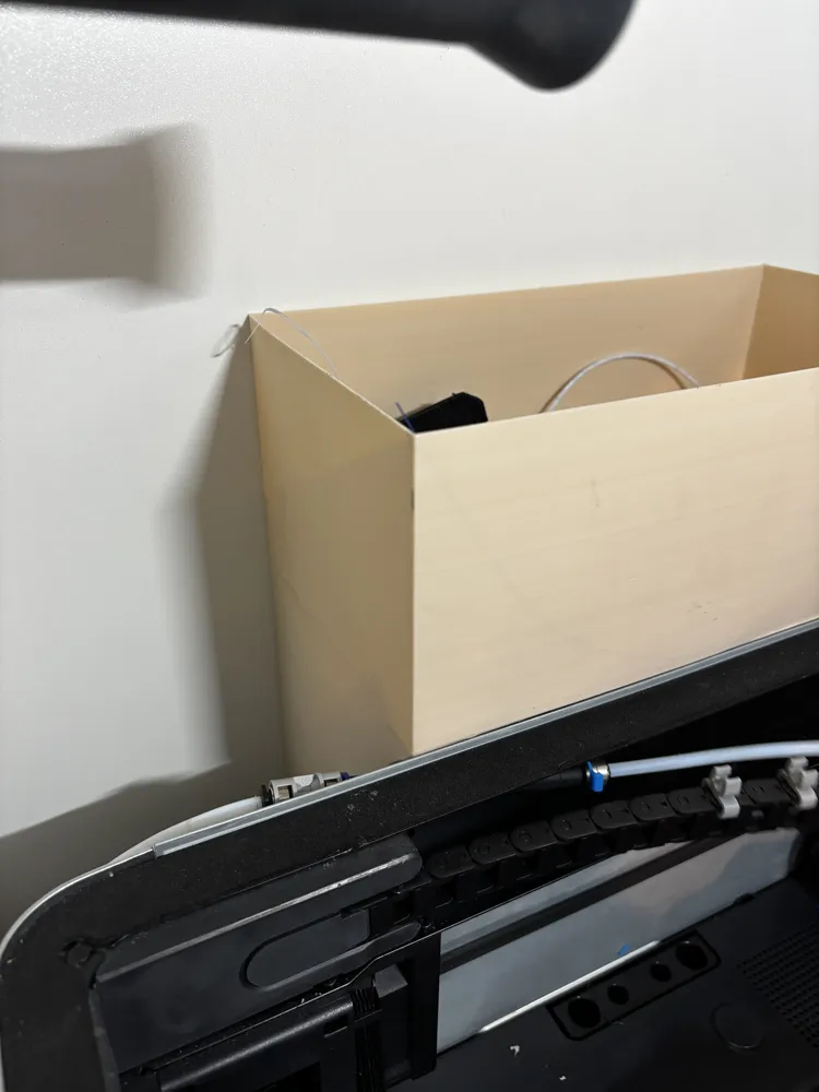 Gran caja de residuos de filamento para impresoras X1, P1, P2, H2 ...