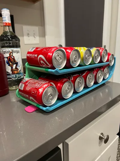 Pop Can Rack by SkyDawgie - MakerWorld