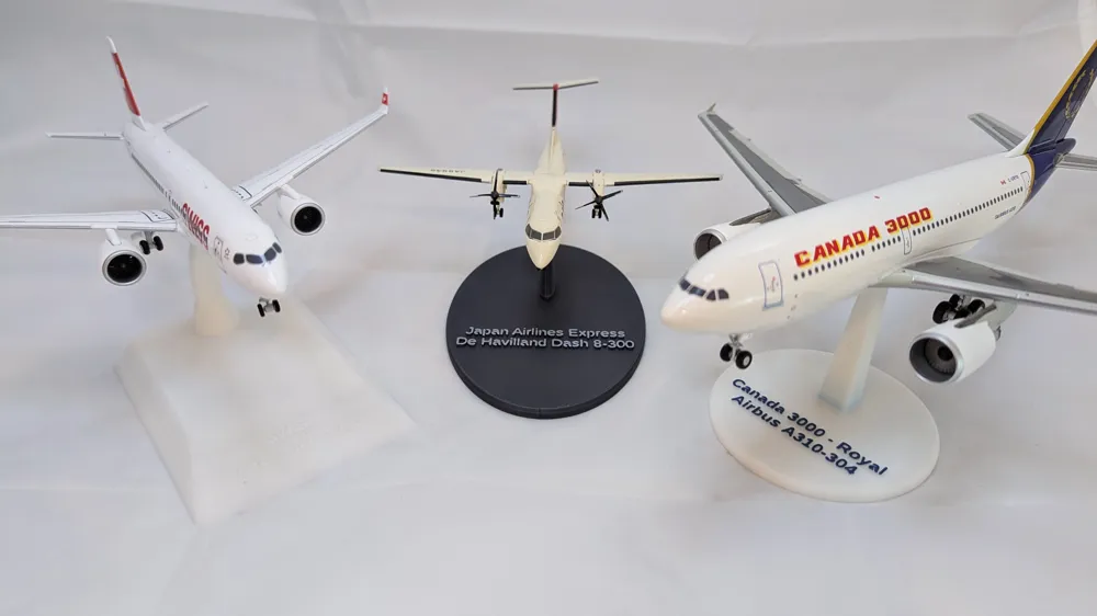 Customizable Model Plane Stand - 1:200 Scale by 3D Werks MakerWorld ...