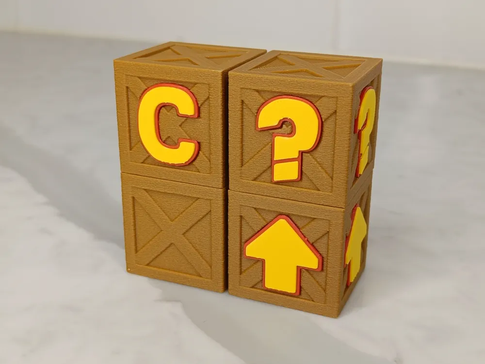 Crash Bandicoot 'Wood' crates by Namiiria - MakerWorld