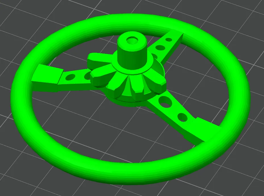 Controller Steering Wheel Alternative by SpikeS - MakerWorld