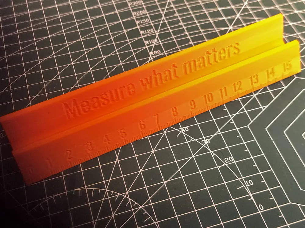 V-Rail Ruler – 3D Printable Desk Organizer by codejack MakerWorld ...