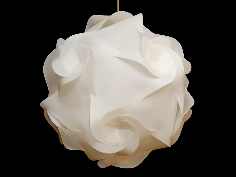 Swirl - 3D printed stylish puzzle lamp - Free 3D Print Model - MakerWorld