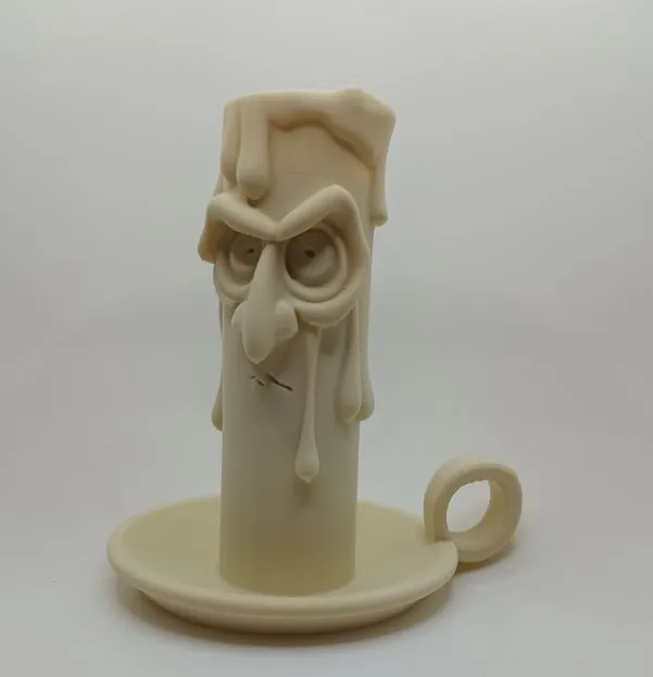 Melting Character Candle with LED Tealight Holder by Go3D MakerWorld ...