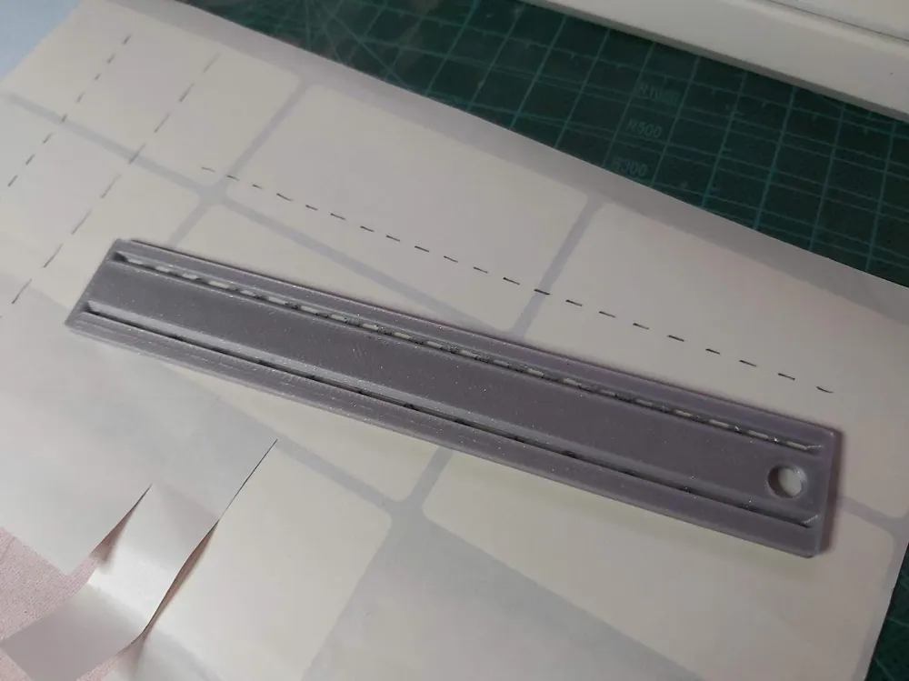 Dashed Line Ruler by marcusmxk - MakerWorld