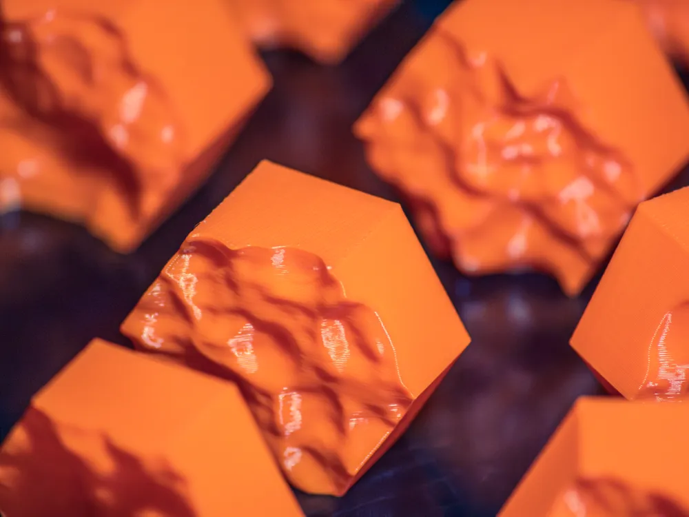 Lunar Tiles Made with Regolith Highfield - Free 3D Print Model - MakerWorld