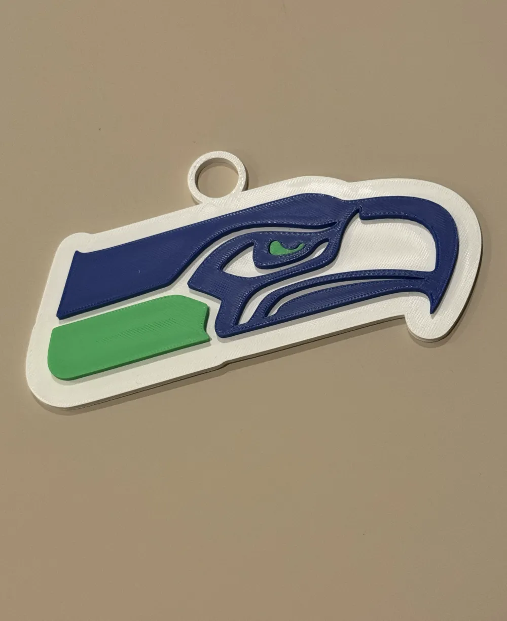 Seattle Seahawks Football Hype Chain - Free 3D Print Model - MakerWorld