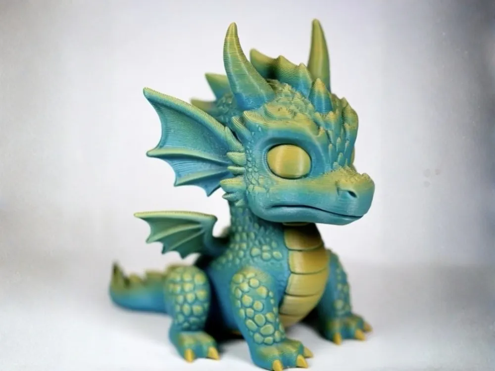 Cool Dragon - Free 3D Print Model - MakerWorld
