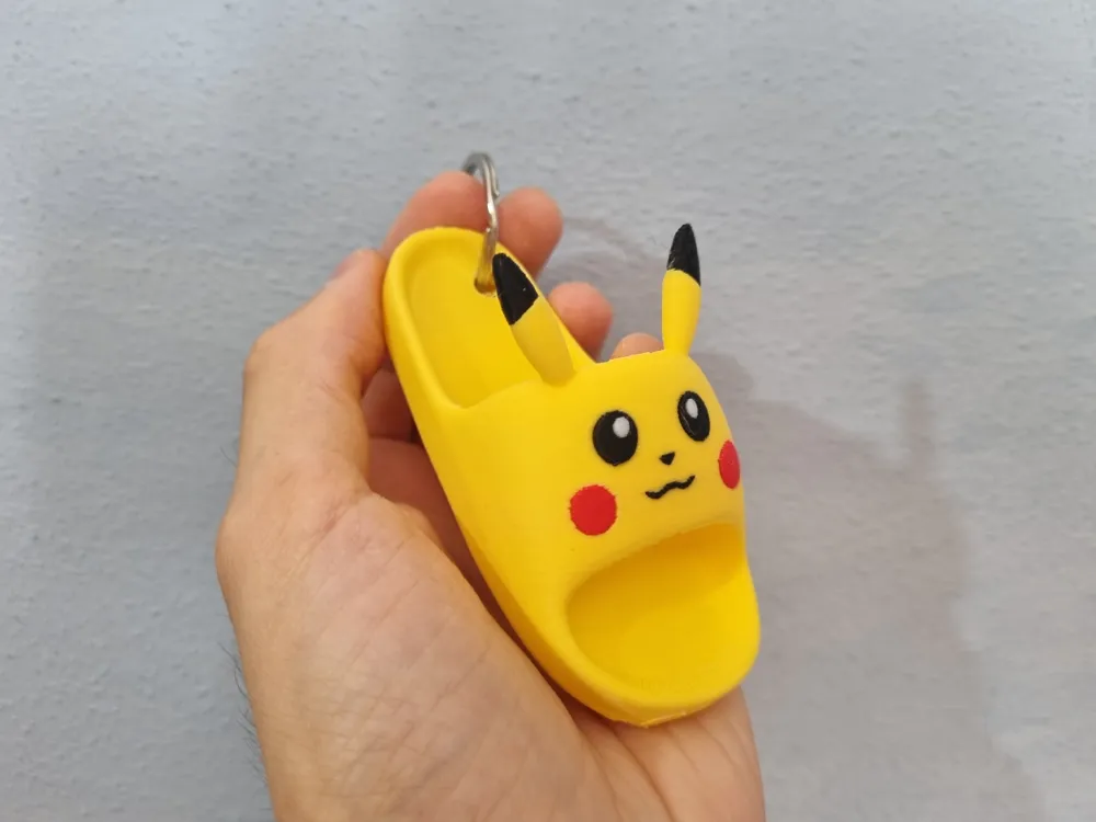 Pikachu Slides keychain by Big Simi MakerWorld: Download Free 3D Models
