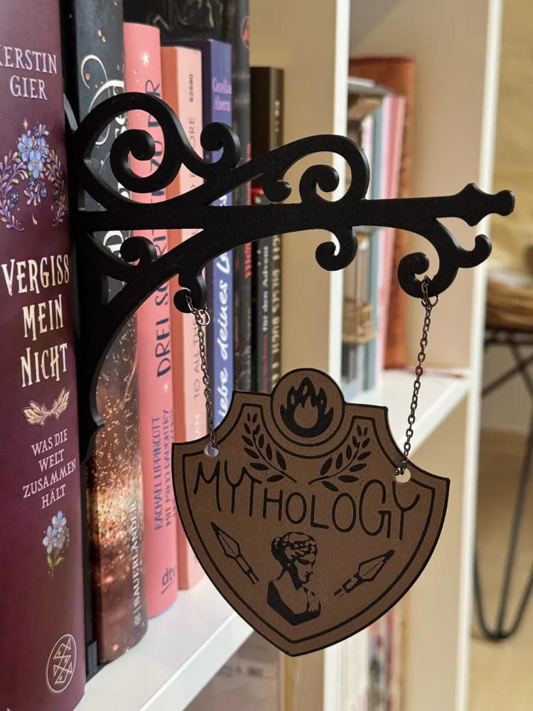 Medieval Tavern-Style Book Labels for Shelves - Free 3D Print Model ...