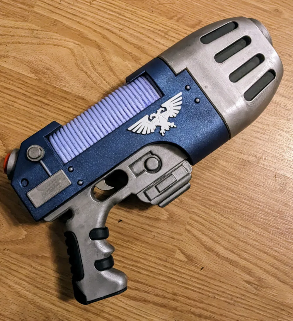 40k Plasma Pistol by Nzyme - MakerWorld
