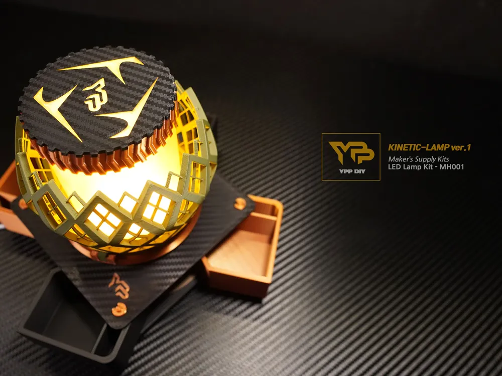 Kinetic LAMP by YULPAPA MakerWorld: Download Free 3D Models