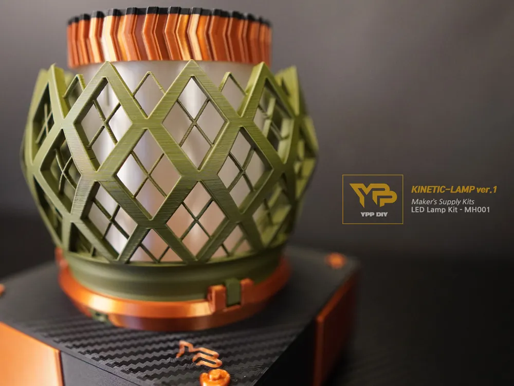 Kinetic LAMP by YULPAPA MakerWorld: Download Free 3D Models