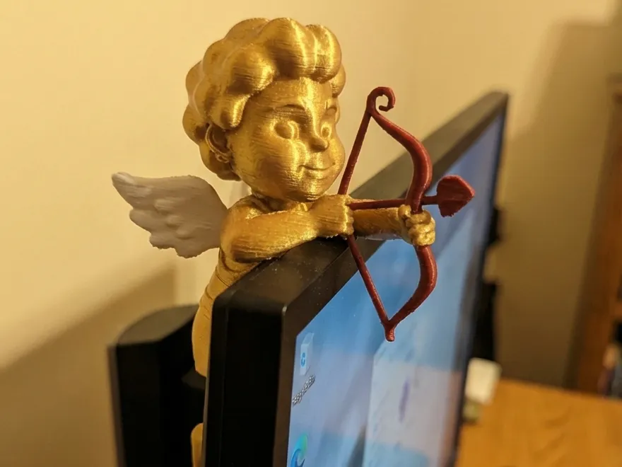 Seraphic Cupid - Free 3D Print Model - MakerWorld