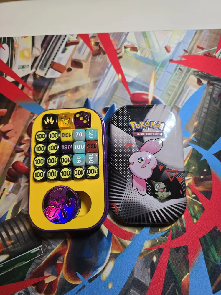 Pokemon Mini Tin Insert - Free 3D Print Model - MakerWorld