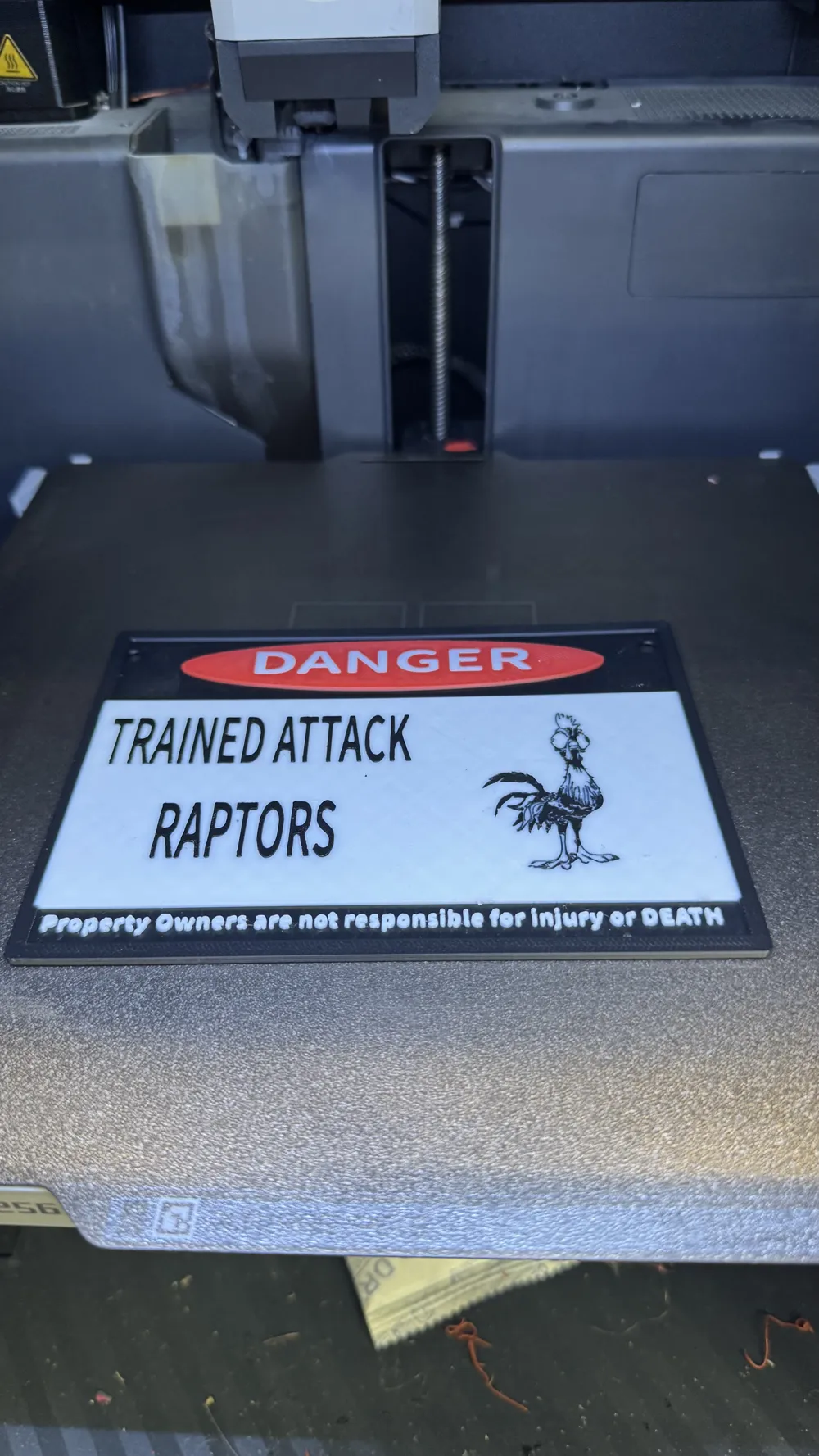 RAPTOR CHICKEN DANGER by VikingDad MakerWorld: Download Free 3D Models