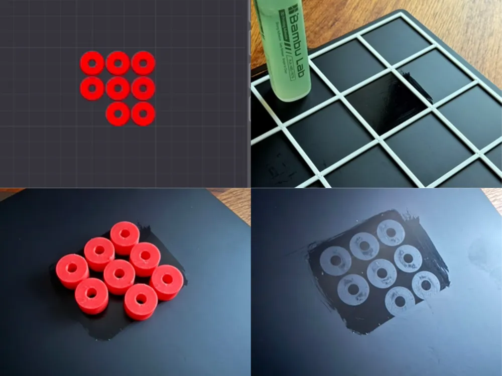 Plate Glue Grid Template - Free 3D Print Model - MakerWorld