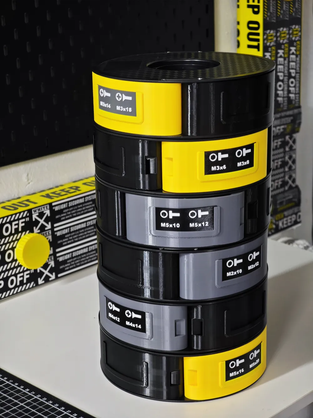 Filament Spool Repurposed Storage Box, Filament Spool Modification ...