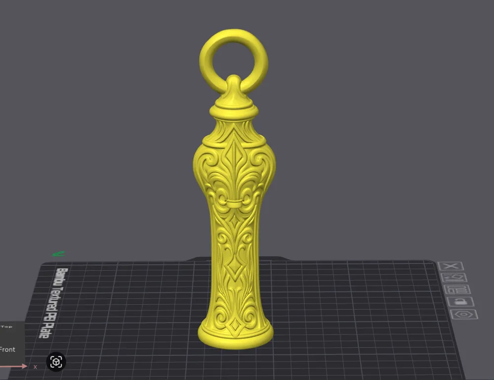 圣骑士的连枷奇幻展示武器 来自 Deadmoon MakerWorld：免费下载 3D 模型