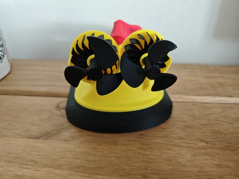 NEW Balloon Hovercraft With "Working" Propellers - Free 3D Print Model ...