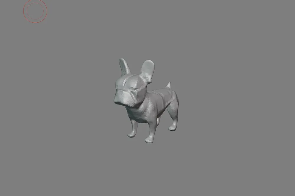cute minature frenchie keychain by Scoop - MakerWorld