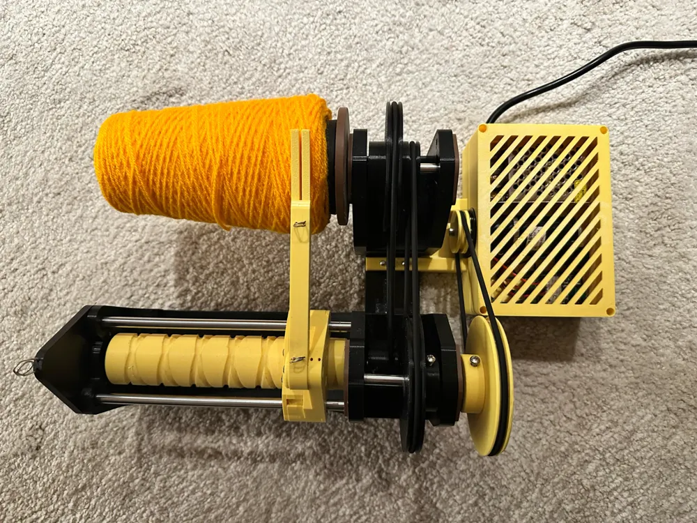 Motorized Sunfire Cone Yarn Winder by PrintEmAll MakerWorld: Download ...