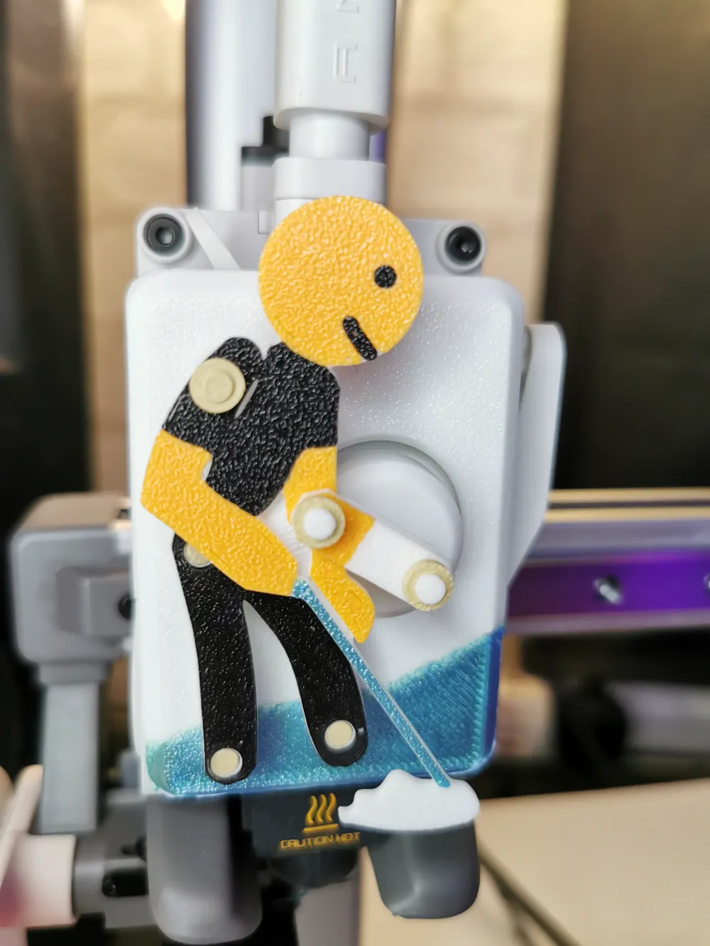 Mop Man -A1/Mini Extruder Visualizer by Zurlingo-3D - MakerWorld